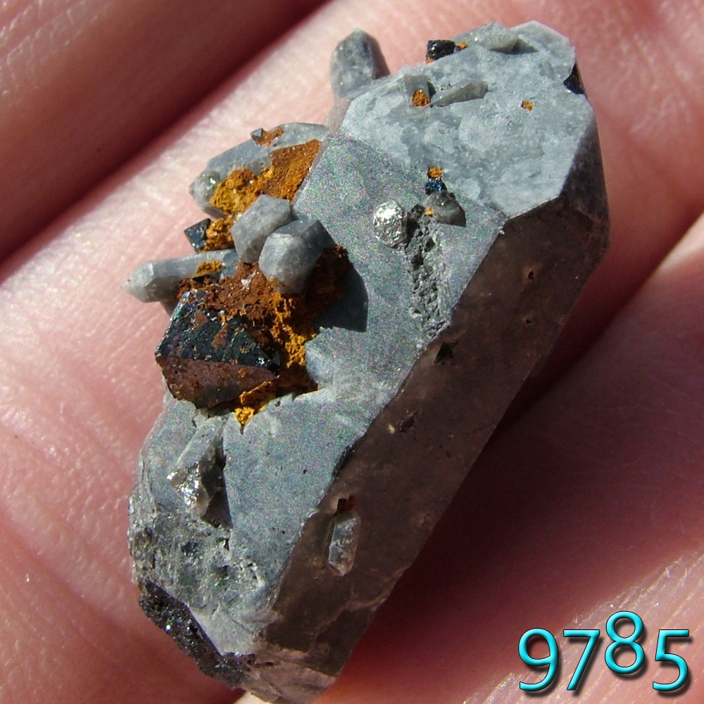 BROOKITE CRYSTALS - Magnet Cove Arkansas